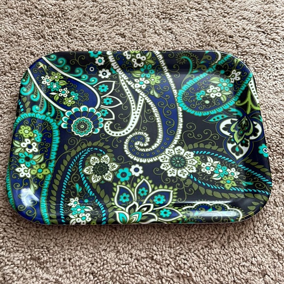 Vera Bradley | Dining | Cute Melamine Serving Tray Platter Rhythm And ...